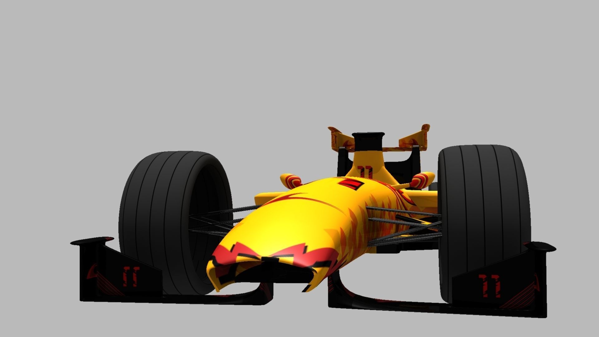 Formula Car 3D model | CGTrader