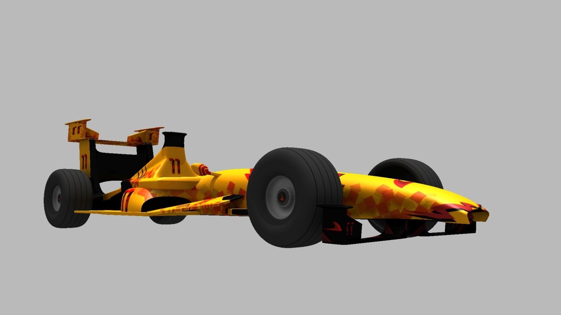 Formula Car 3D model | CGTrader