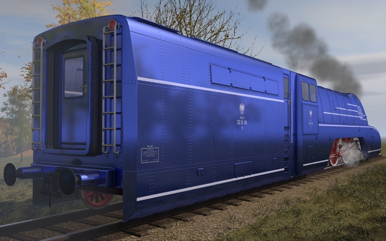 Locomotive PM 36 3D model | CGTrader