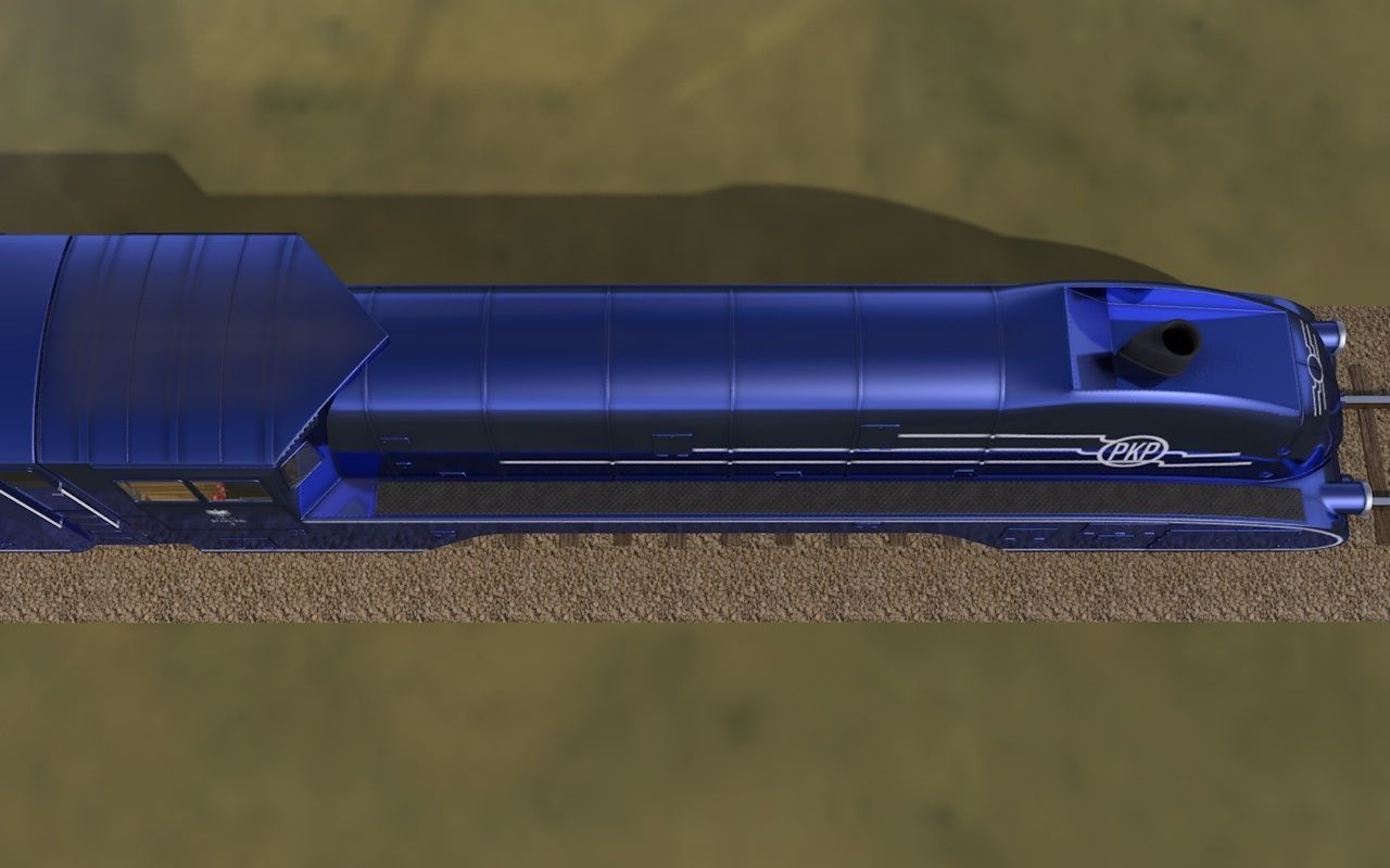 Locomotive PM 36 3D model | CGTrader