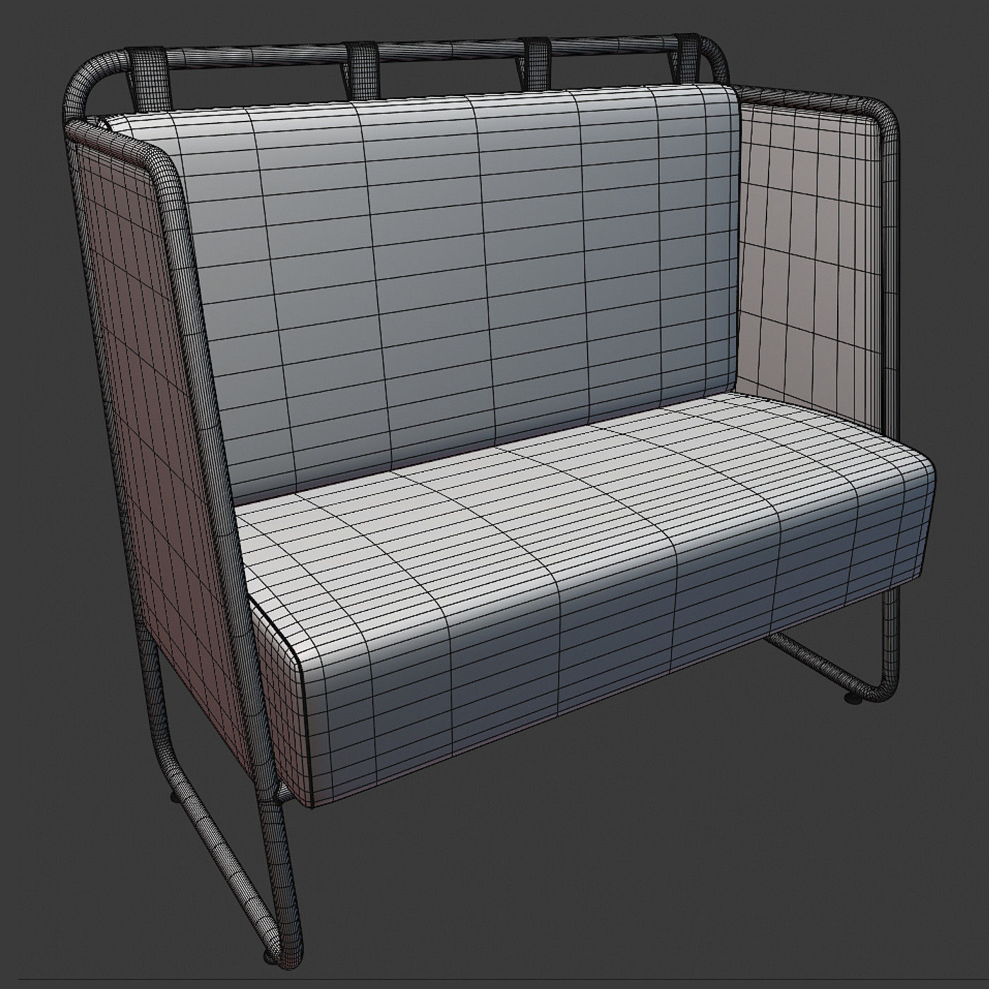 Sevres Sofa Bench Modular System 3D model | CGTrader