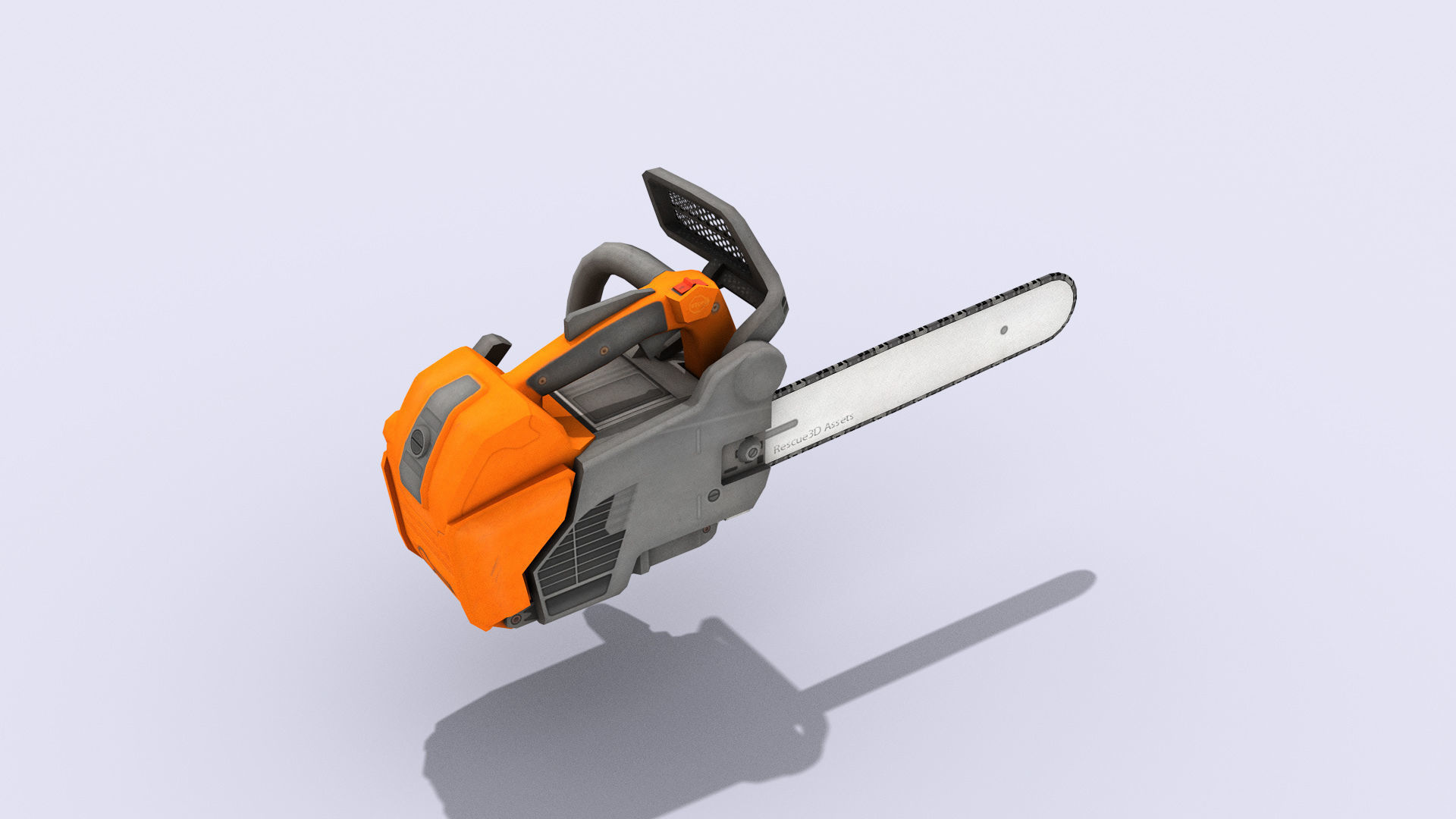Petrol Chainsaw free VR / AR / low-poly 3D model | CGTrader