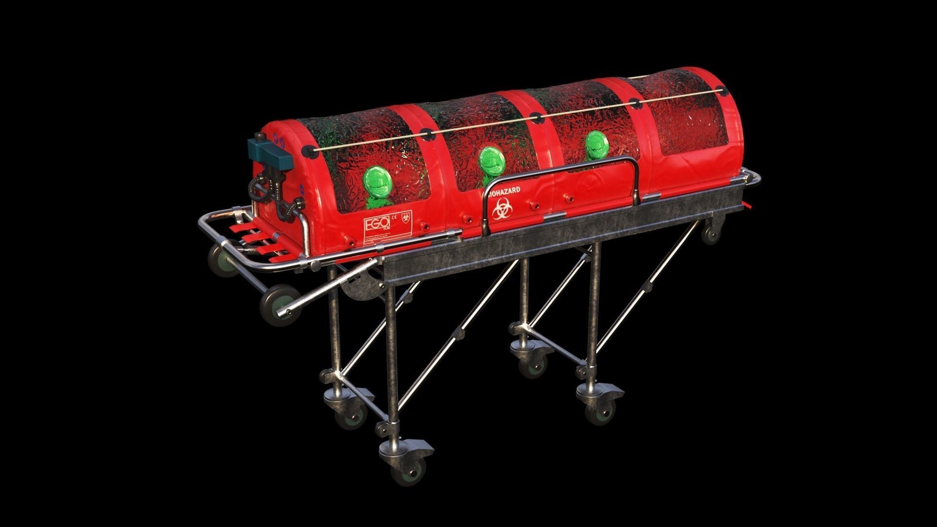 Biological isolation chamber BIO-BAG EBV- 30 3D model | CGTrader