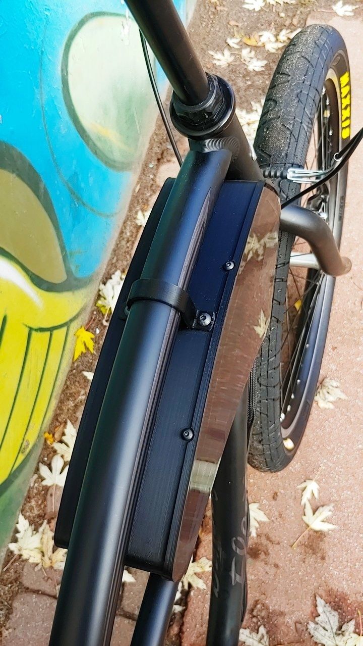 DIY Electric Bike Electra Cruiser in-frame battery box 3D model 3D ...