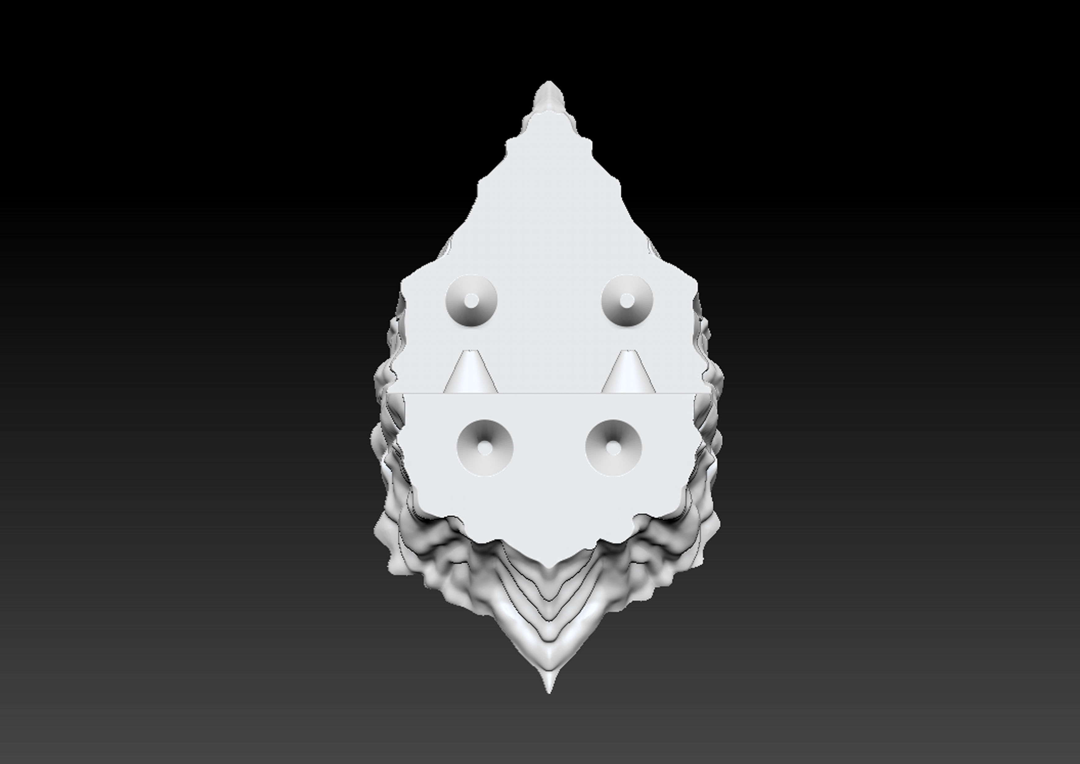 Fire Dragon head 3D model 3D printable | CGTrader