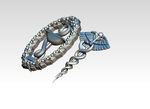 Medical symbol logo 3D model 3D printable | CGTrader