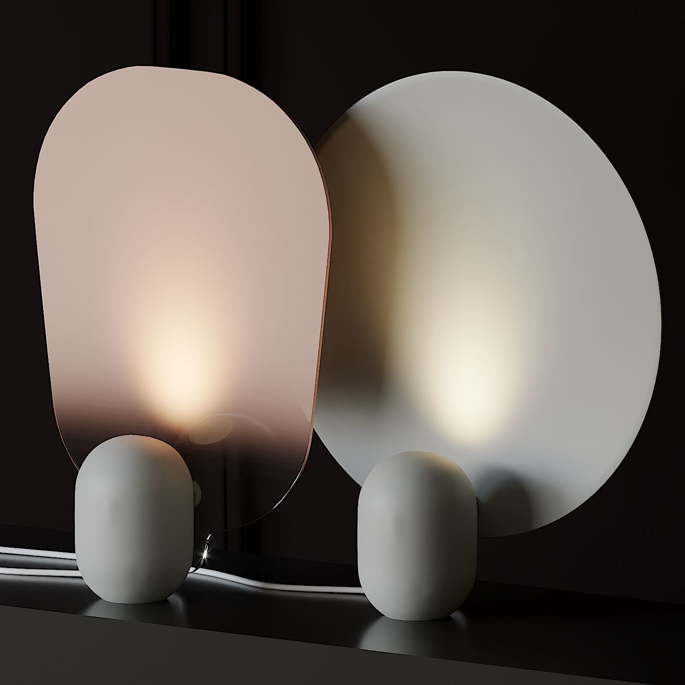 GRADIENT TABLE LAMP by Studio WM 3D model | CGTrader
