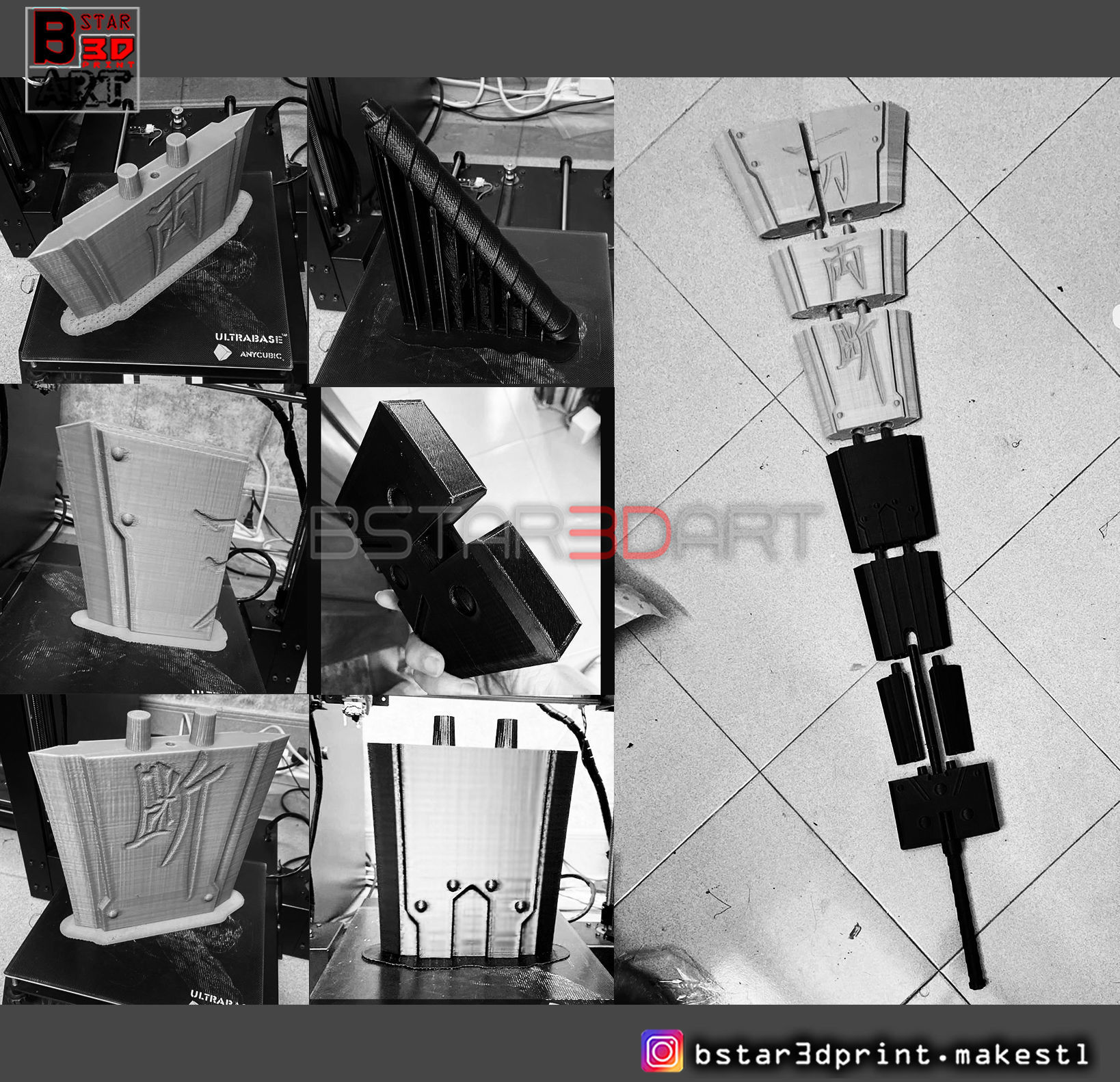 HardEdge Sword Cloud - Final Fantasy VII remake 3D model 3D printable ...