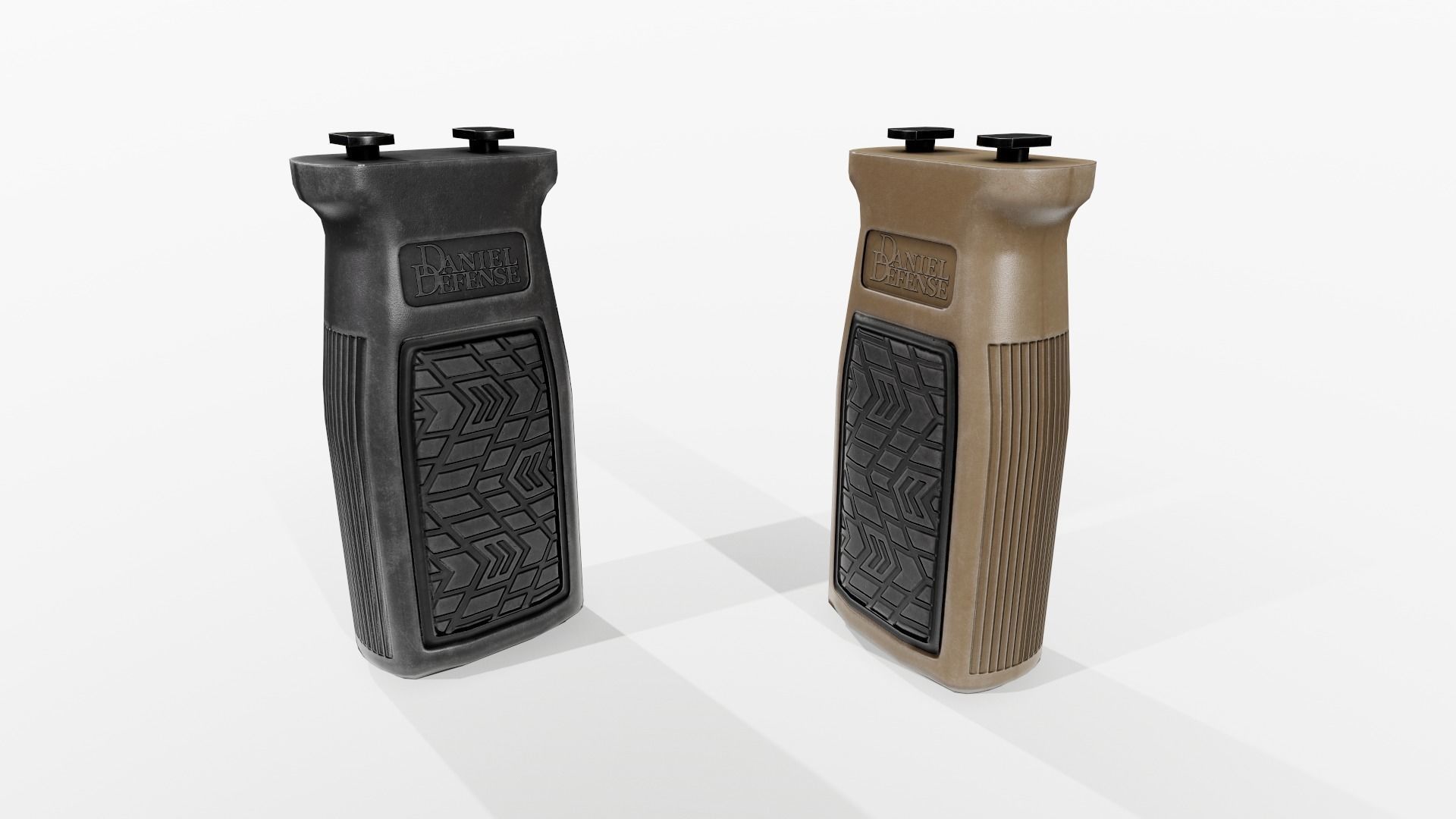 3D model Daniel Defense M-LOK Vertical Foregrip VR / AR / low-poly ...