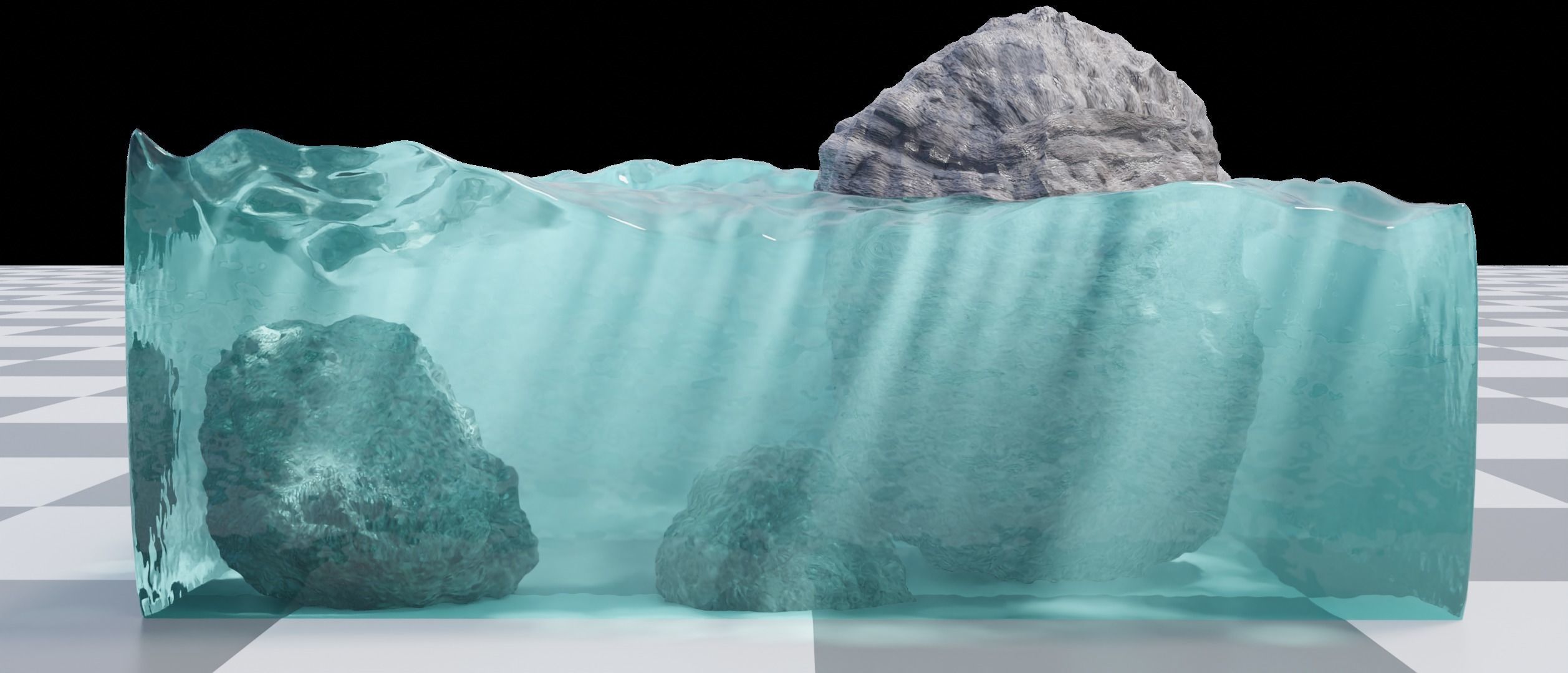 Texture Realistic caustics material VR / AR / low-poly | CGTrader