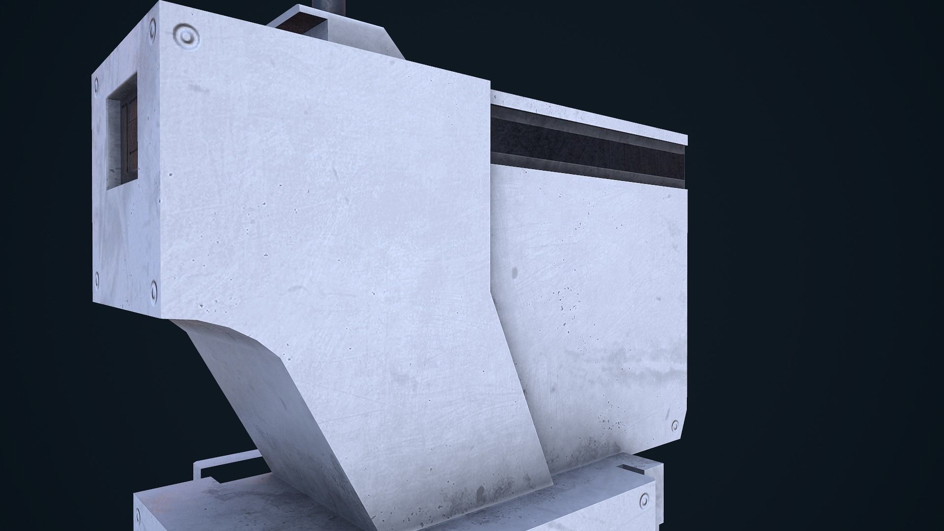 3D model Sci-Fi Beacon VR / AR / low-poly | CGTrader