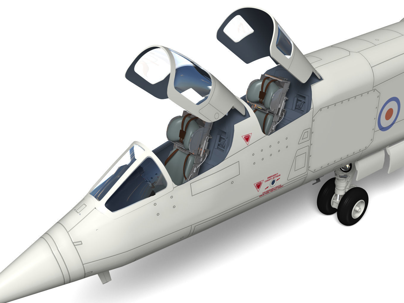 BAC TSR-2 3D model | CGTrader