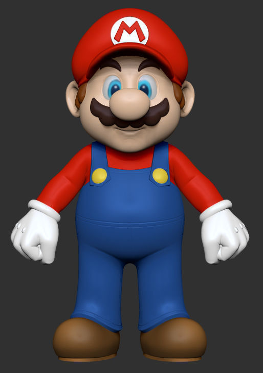 Super Mario 3D model 3D printable | CGTrader