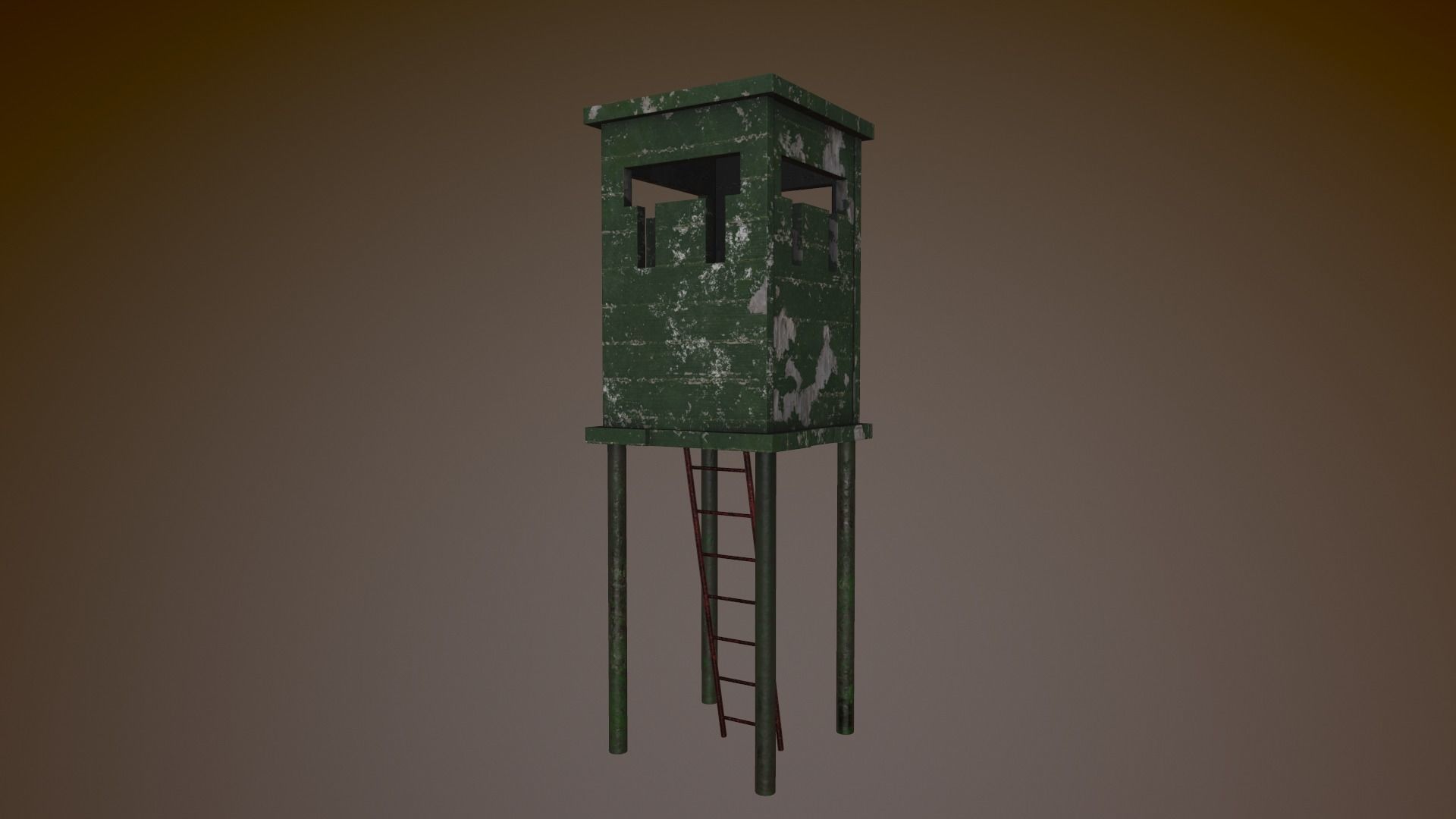 3D model Watchtower VR / AR / low-poly | CGTrader