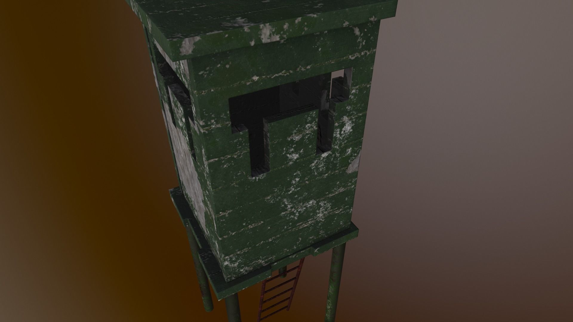 3D model Watchtower VR / AR / low-poly | CGTrader