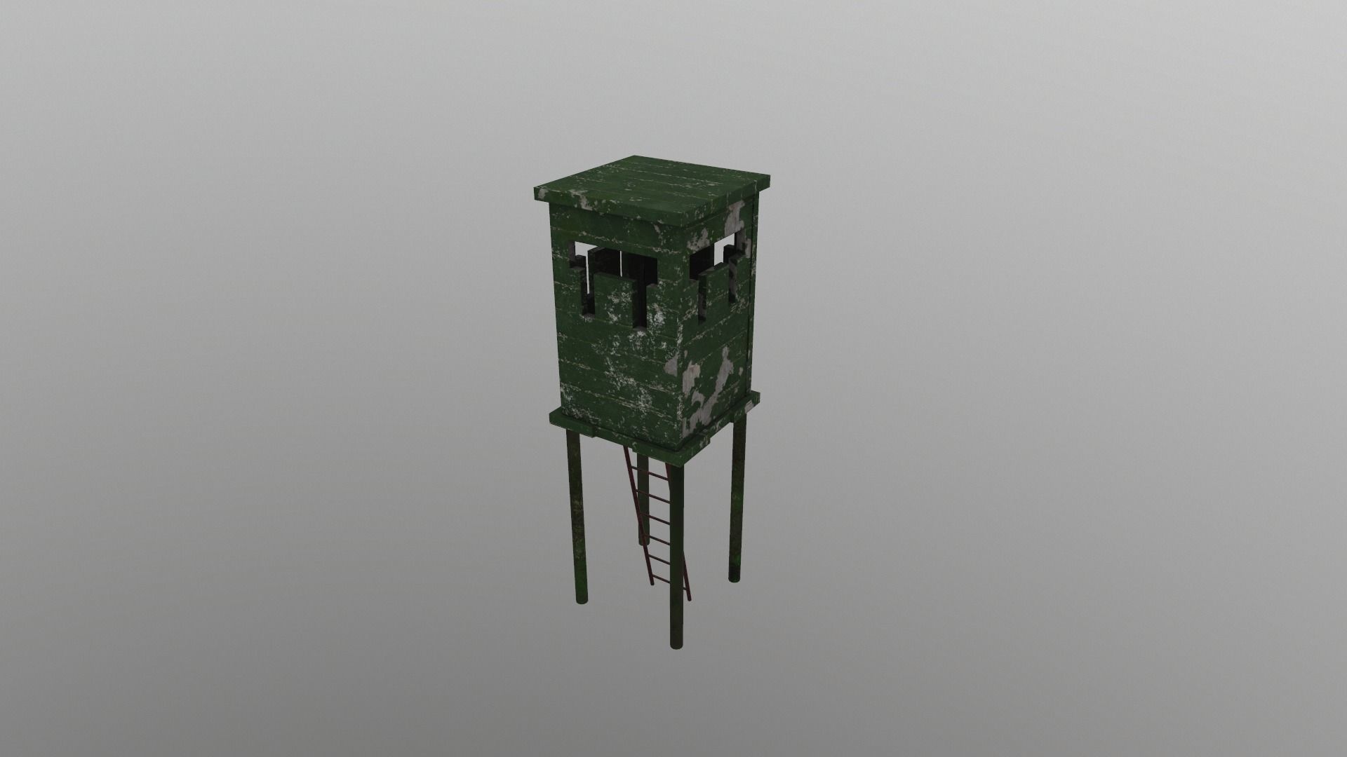 3D model Watchtower VR / AR / low-poly | CGTrader