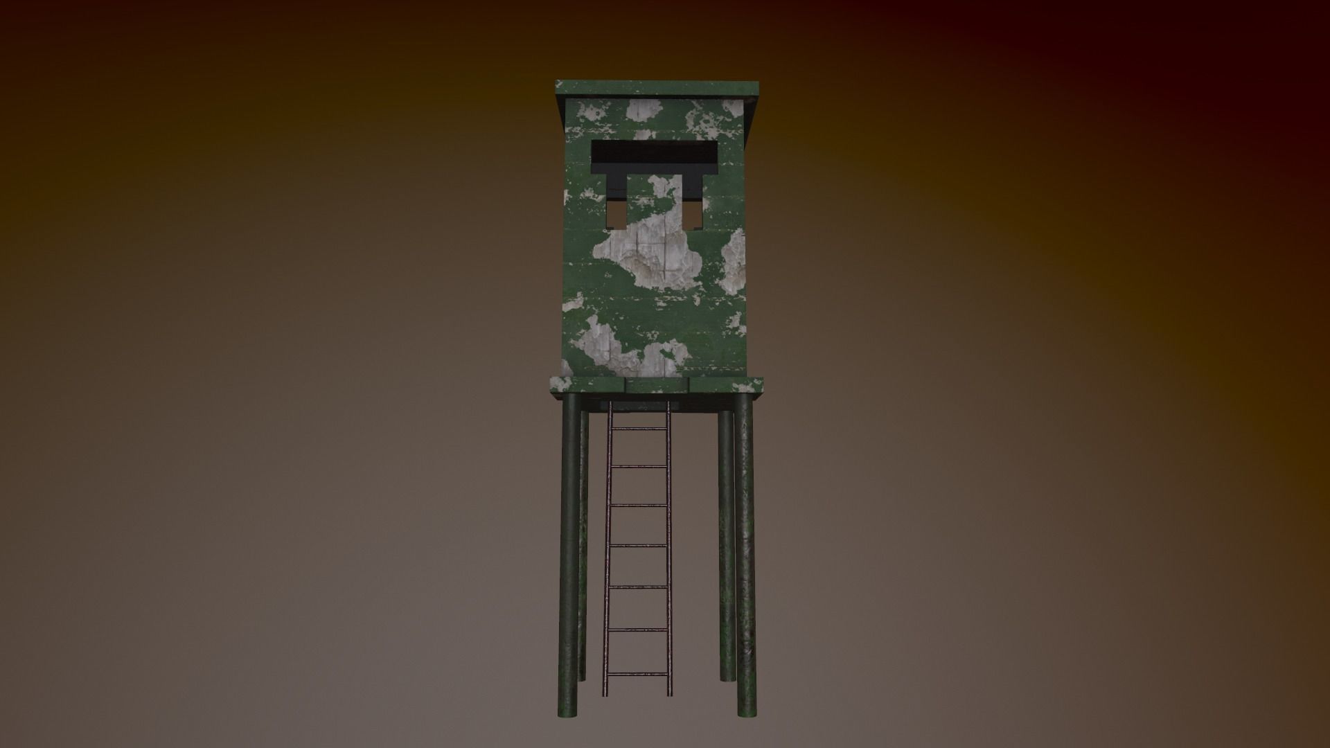 3D model Watchtower VR / AR / low-poly | CGTrader
