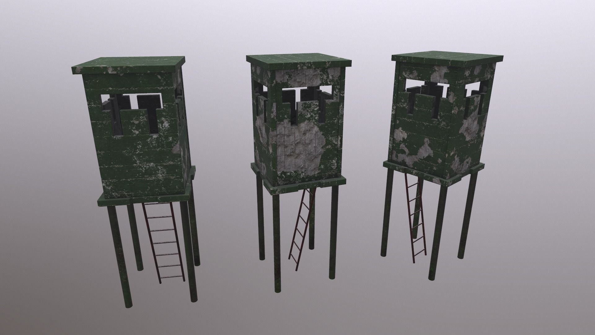 3D model Watchtower VR / AR / low-poly | CGTrader