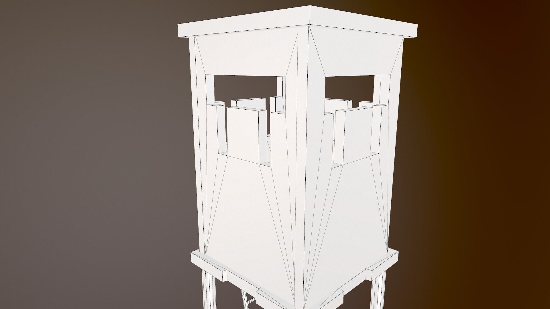 3D model Watchtower VR / AR / low-poly | CGTrader