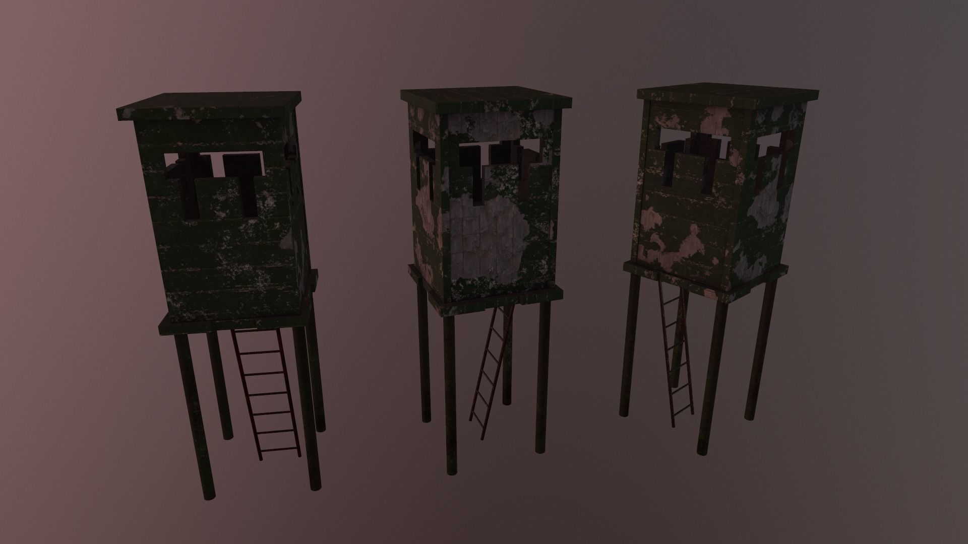 3D model Watchtower VR / AR / low-poly | CGTrader
