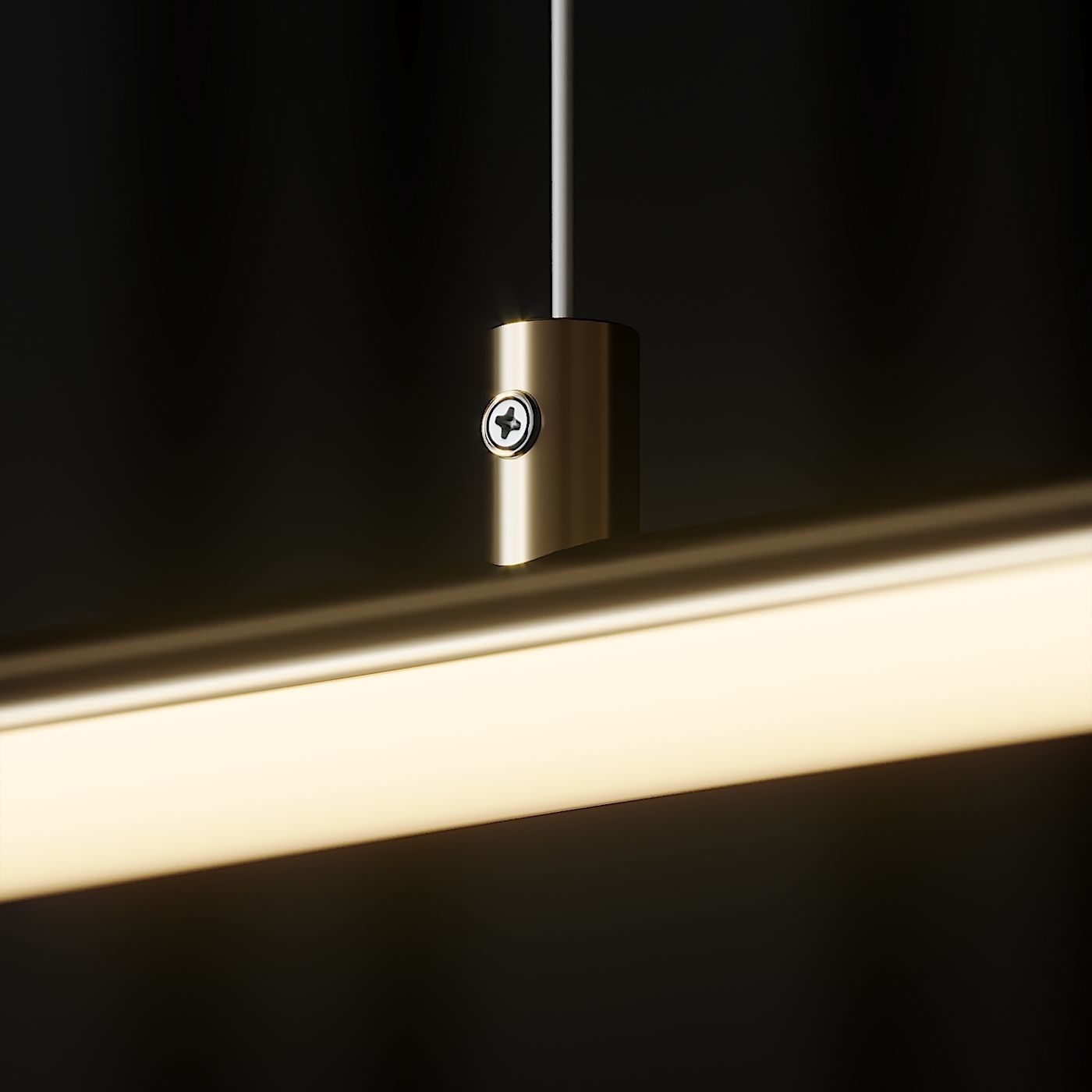 Light Rods LED Pendant 3D model | CGTrader