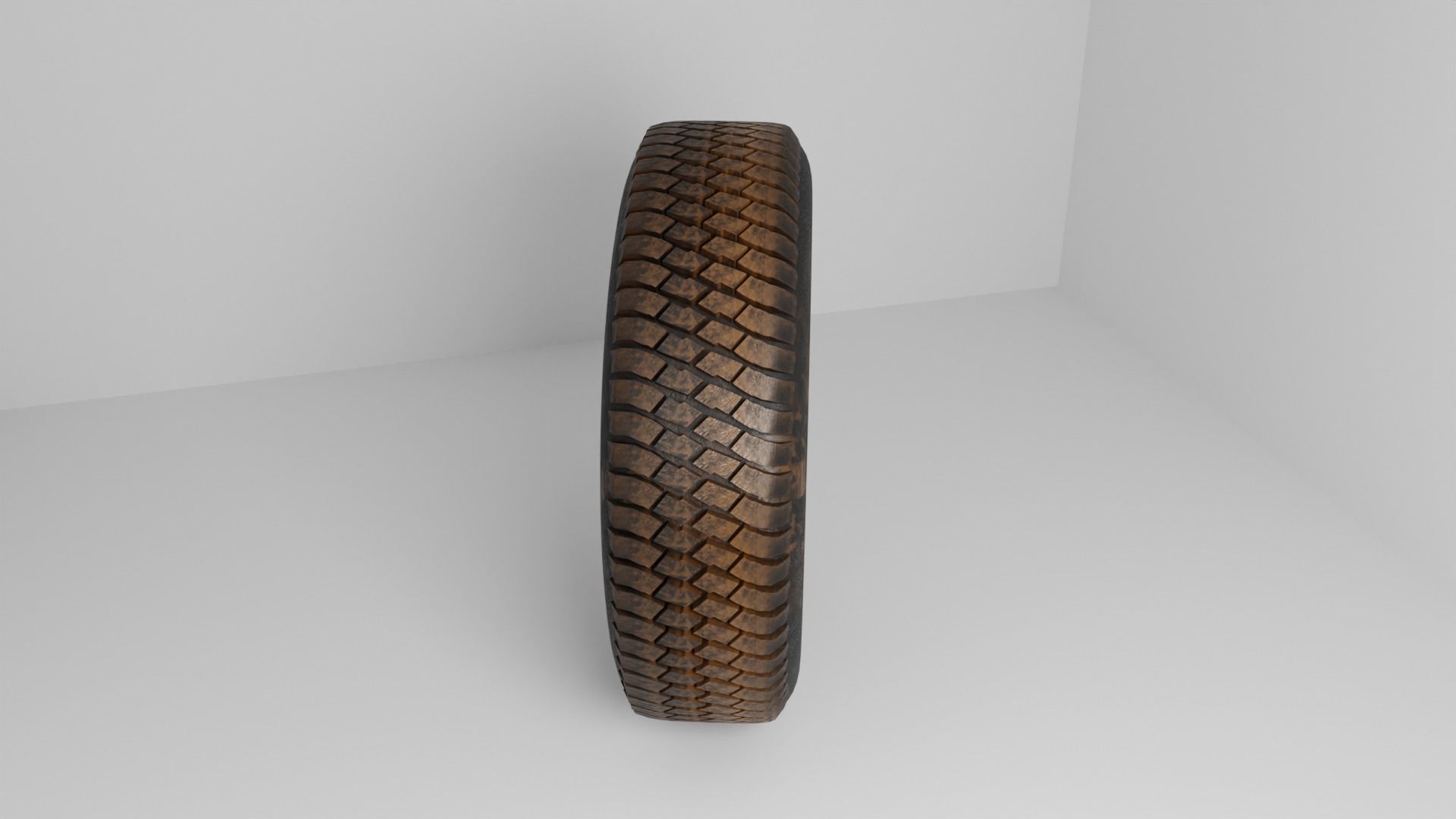 LOW POLY WHEEL MODEL rusty free VR / AR / low-poly 3D model | CGTrader