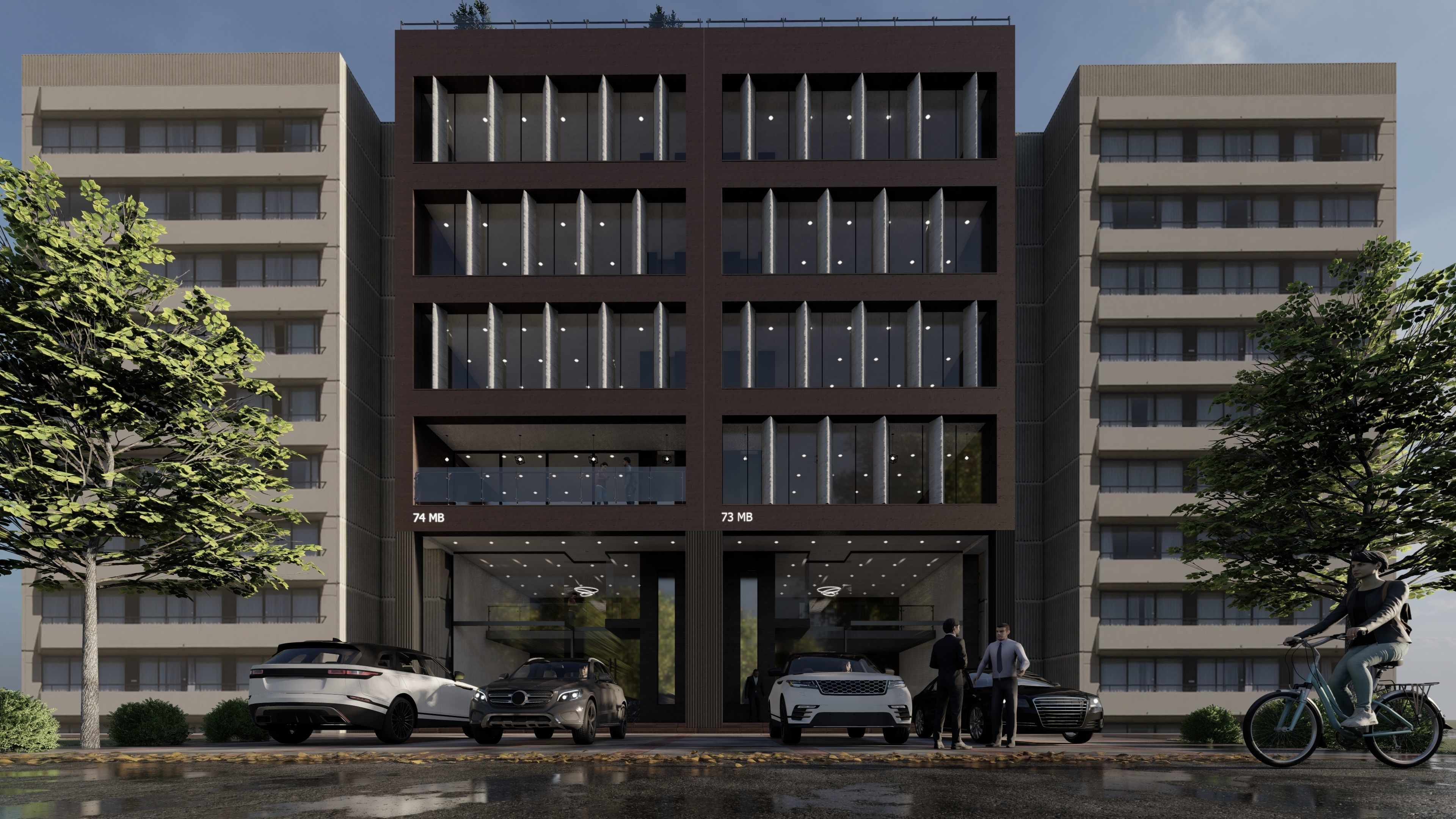 Corporate office 3d model 3D model | CGTrader