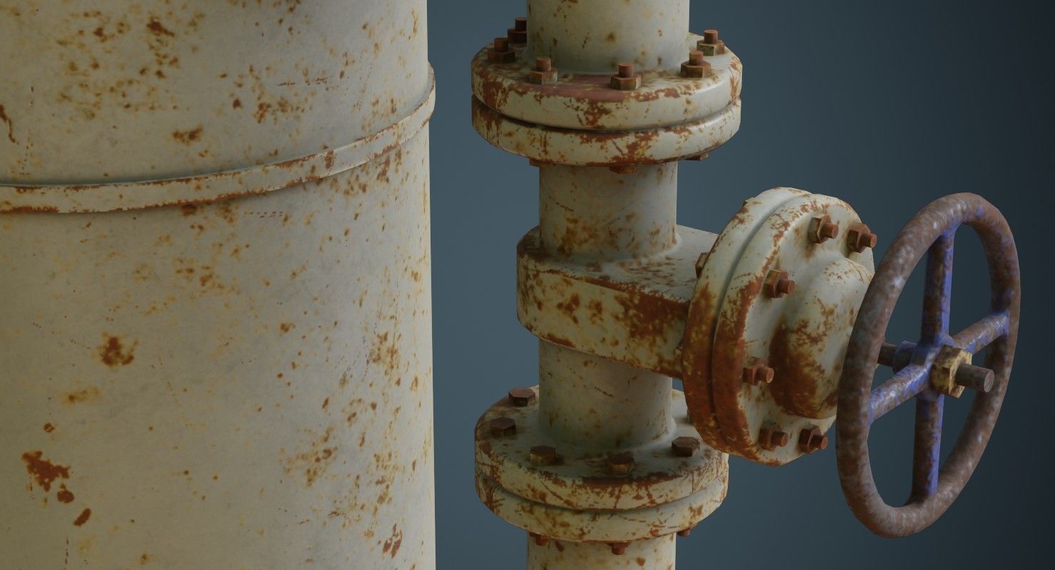 3D model Indoor Gas Storage 1B VR / AR / low-poly | CGTrader