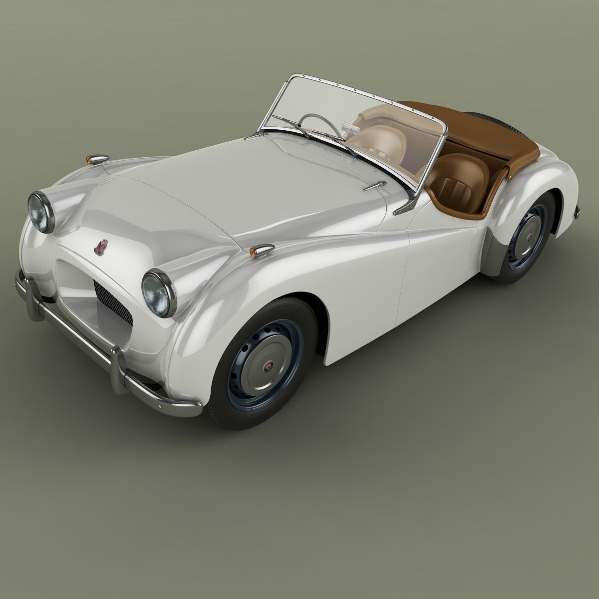 Triumph TR1 Prototype 3D model | CGTrader