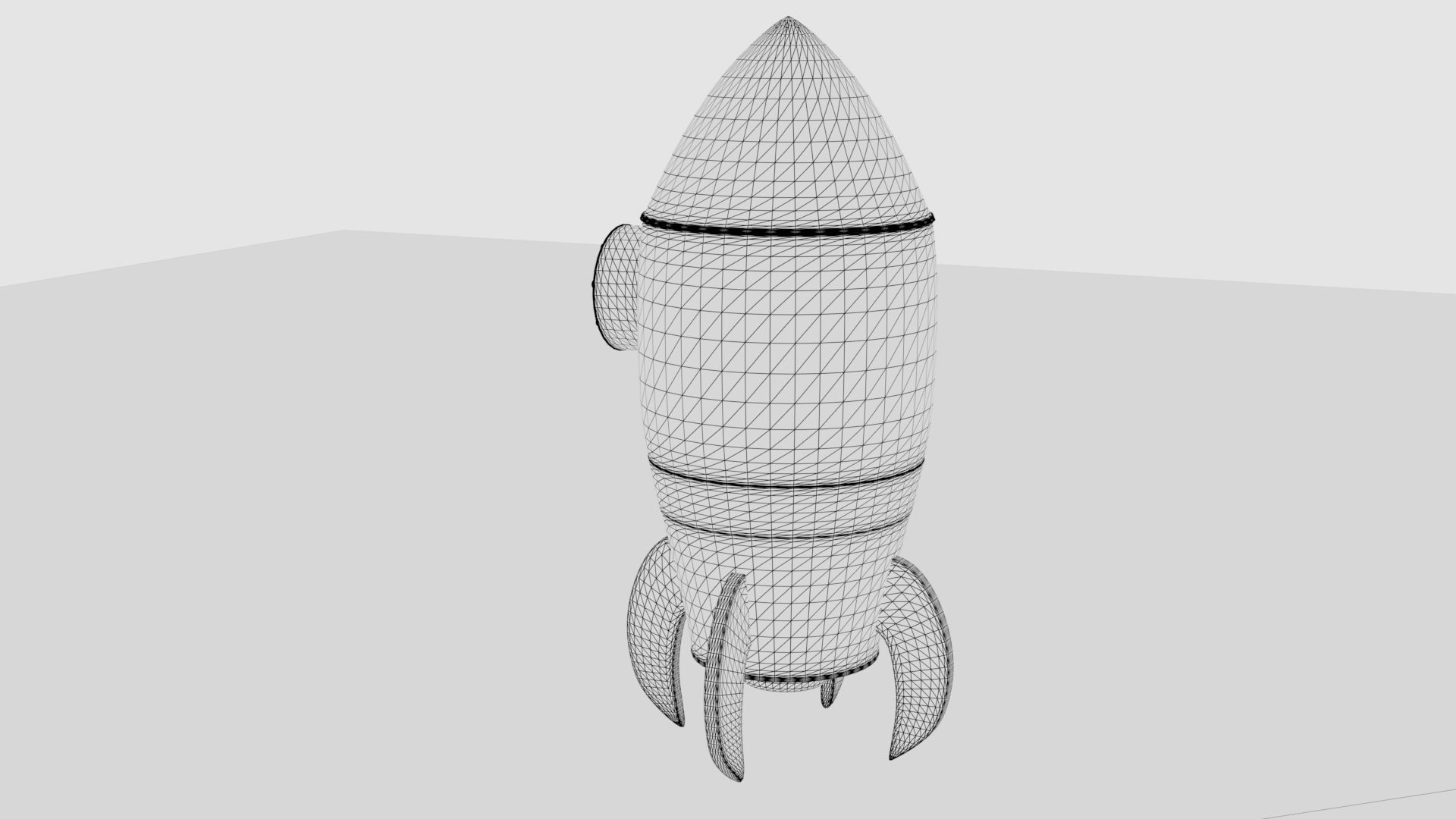 Rocket 3D render free 3D model | CGTrader