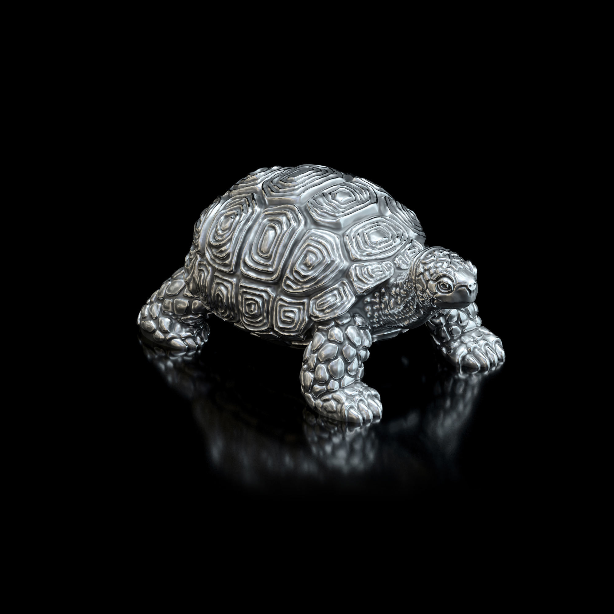 Tortoise figurine 3D model 3D printable | CGTrader