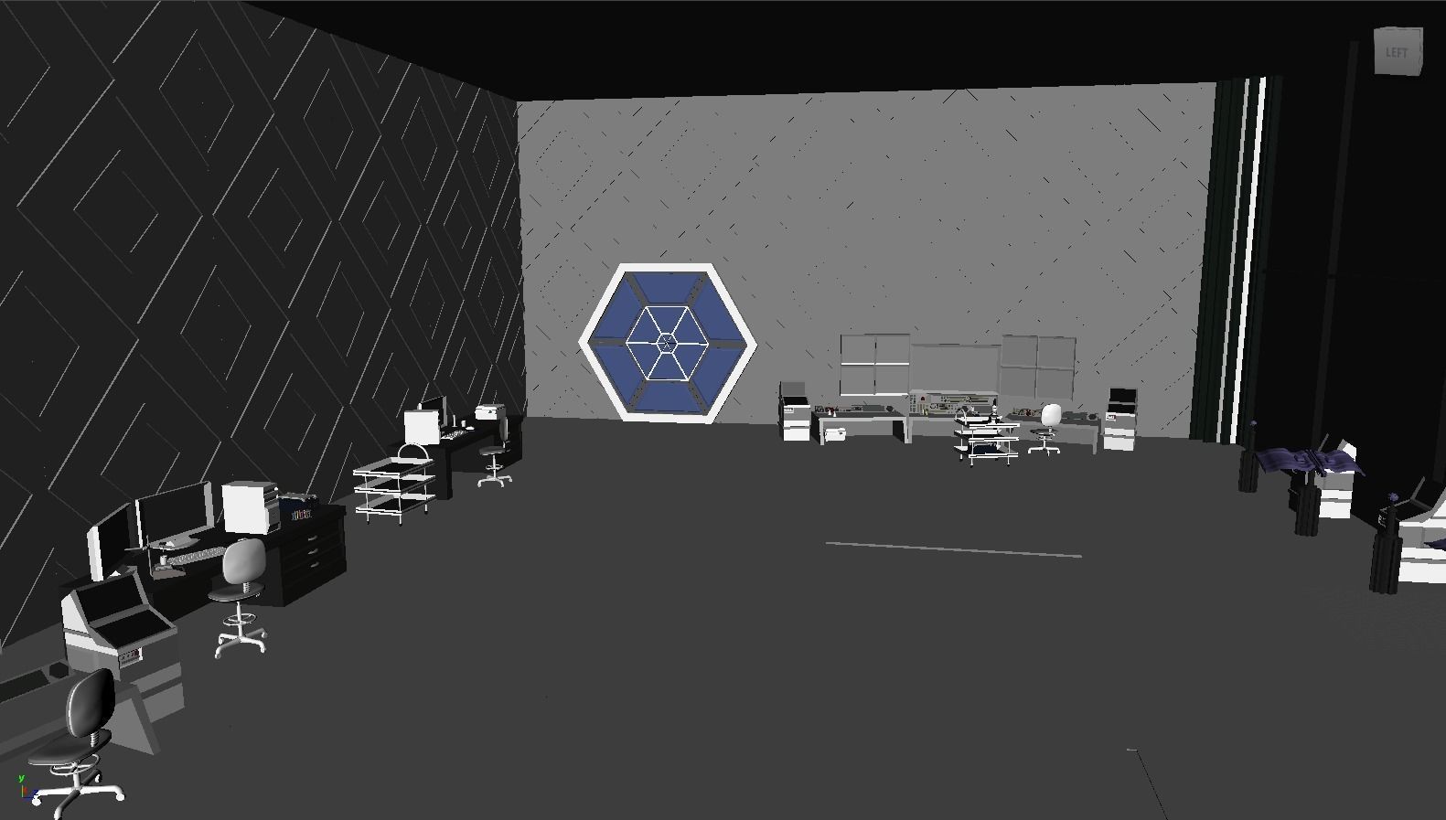 Lab Environment with lab equipment 3D model | CGTrader