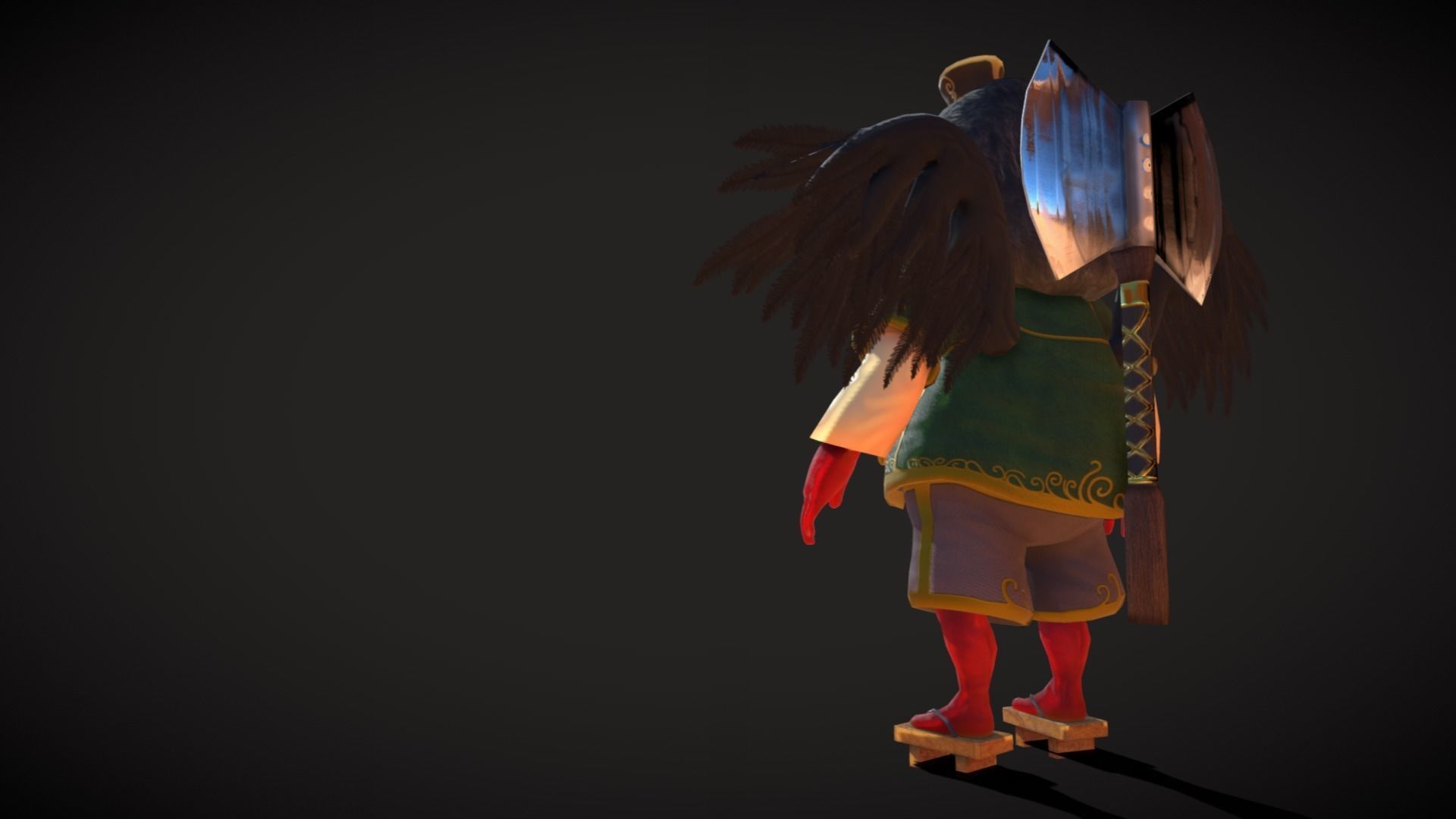3D model Konoha Tengu VR / AR / low-poly | CGTrader