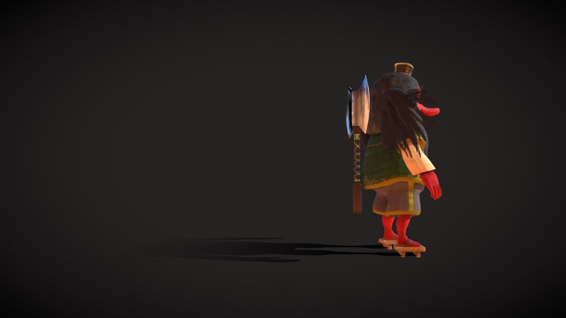 3D model Konoha Tengu VR / AR / low-poly | CGTrader