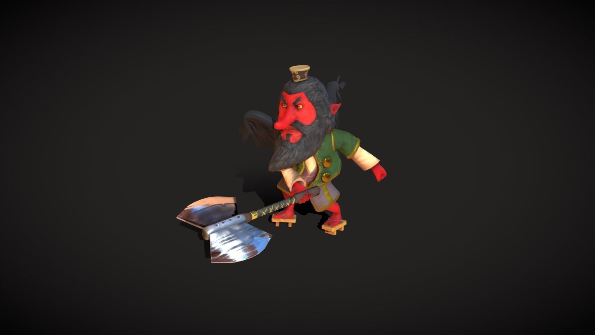 3D model Konoha Tengu VR / AR / low-poly | CGTrader