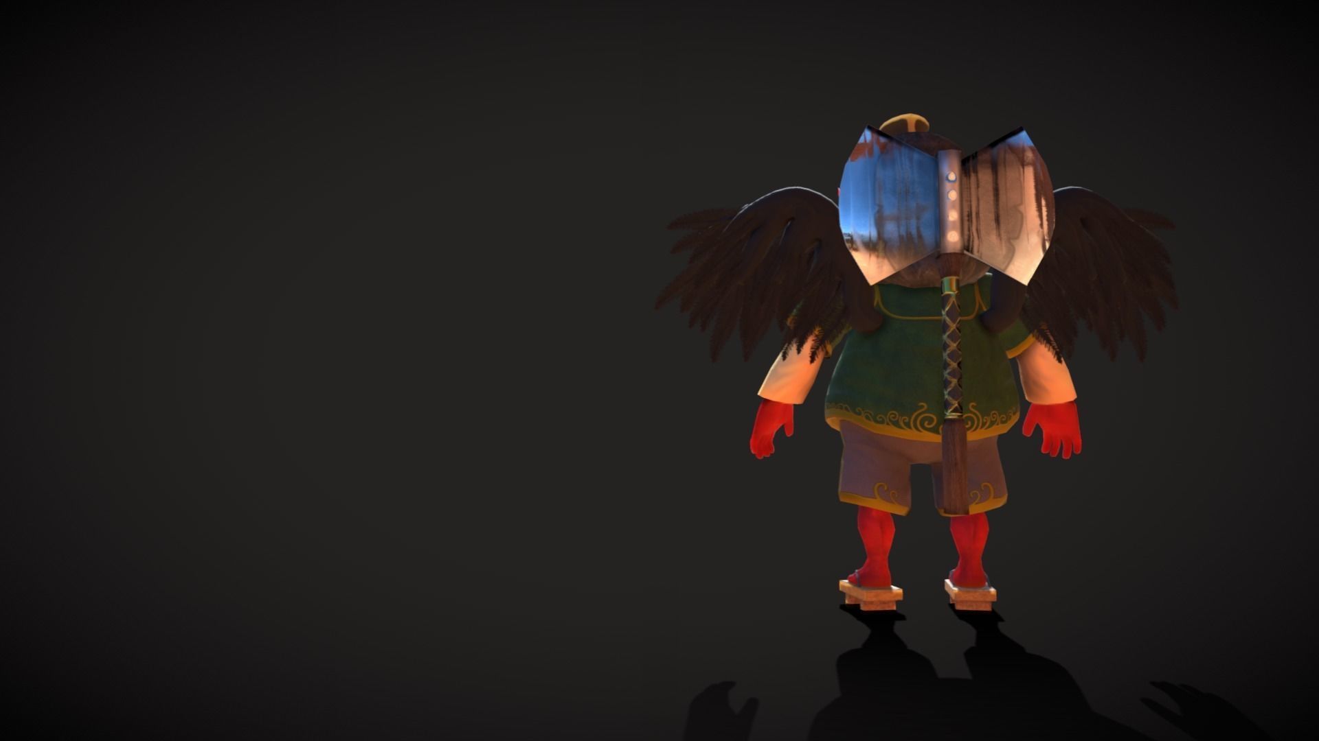 3D model Konoha Tengu VR / AR / low-poly | CGTrader