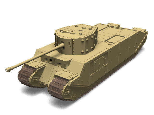 TOG2 heavy tank 3D model | CGTrader