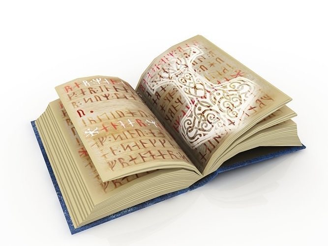 3D model Magic book VR / AR / low-poly | CGTrader