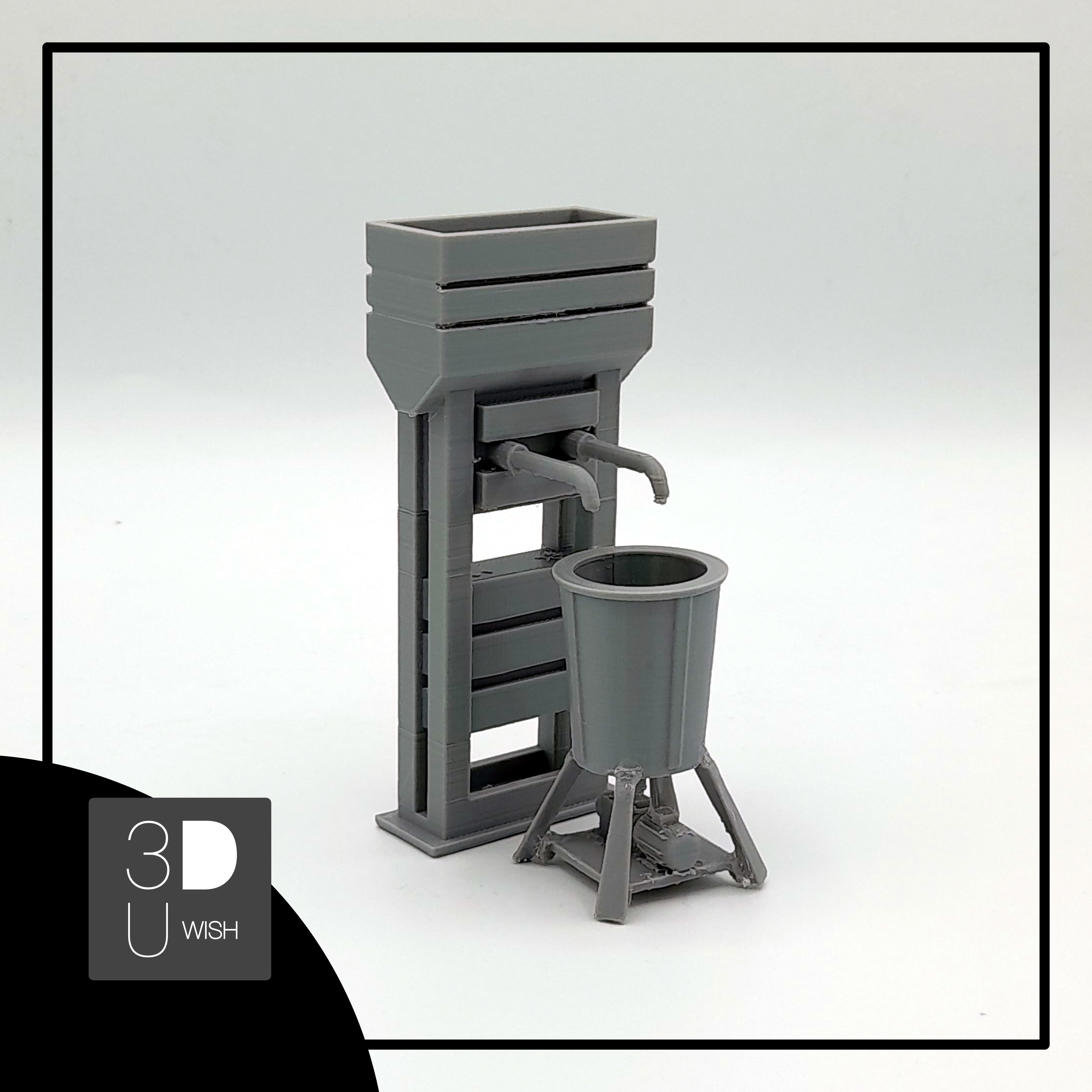 Oil Retention Tank 3D model 3D printable | CGTrader