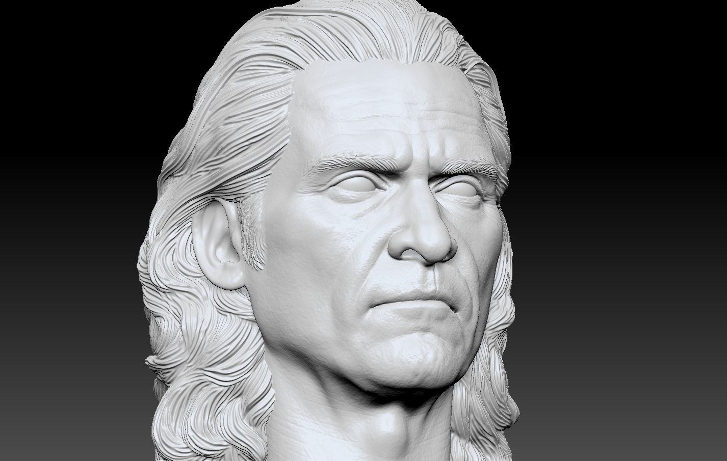 Joker Joaquin Phoenix head 3D model 3D printable | CGTrader