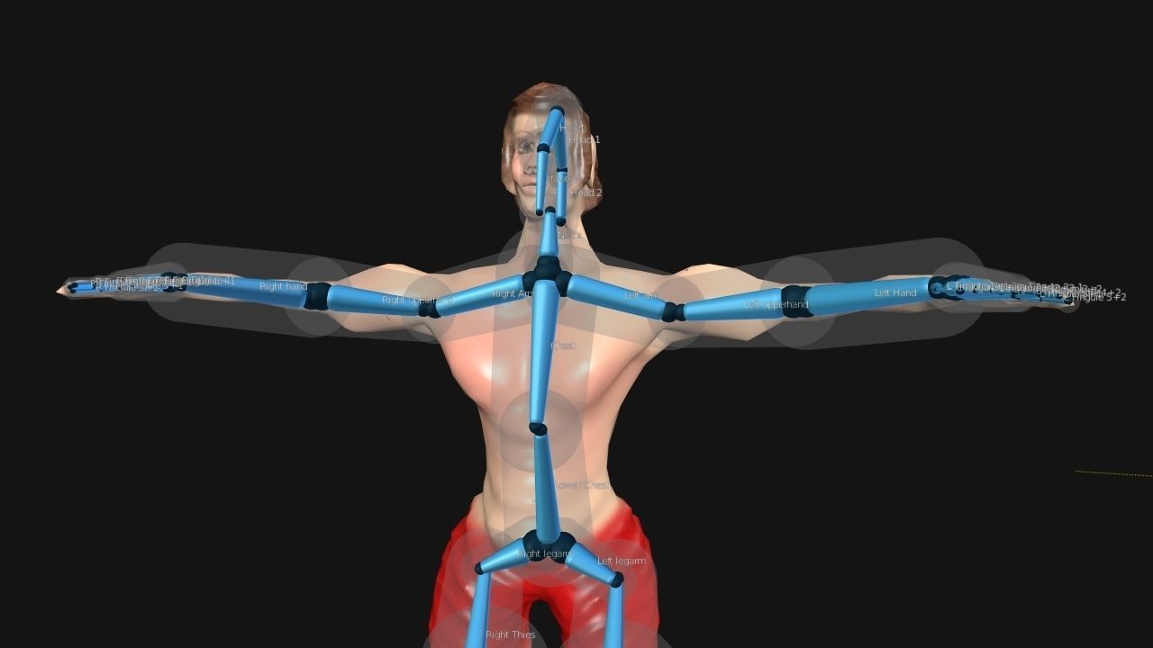 3D model Natani man shorts VR / AR / low-poly | CGTrader
