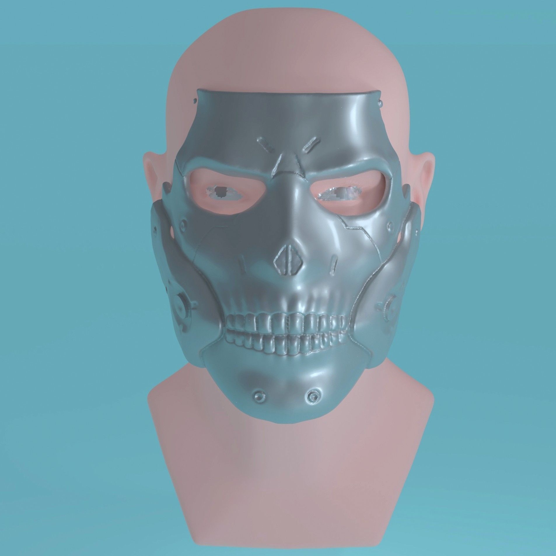 DIE HARDMAN MASK 3D model 3D printable | CGTrader