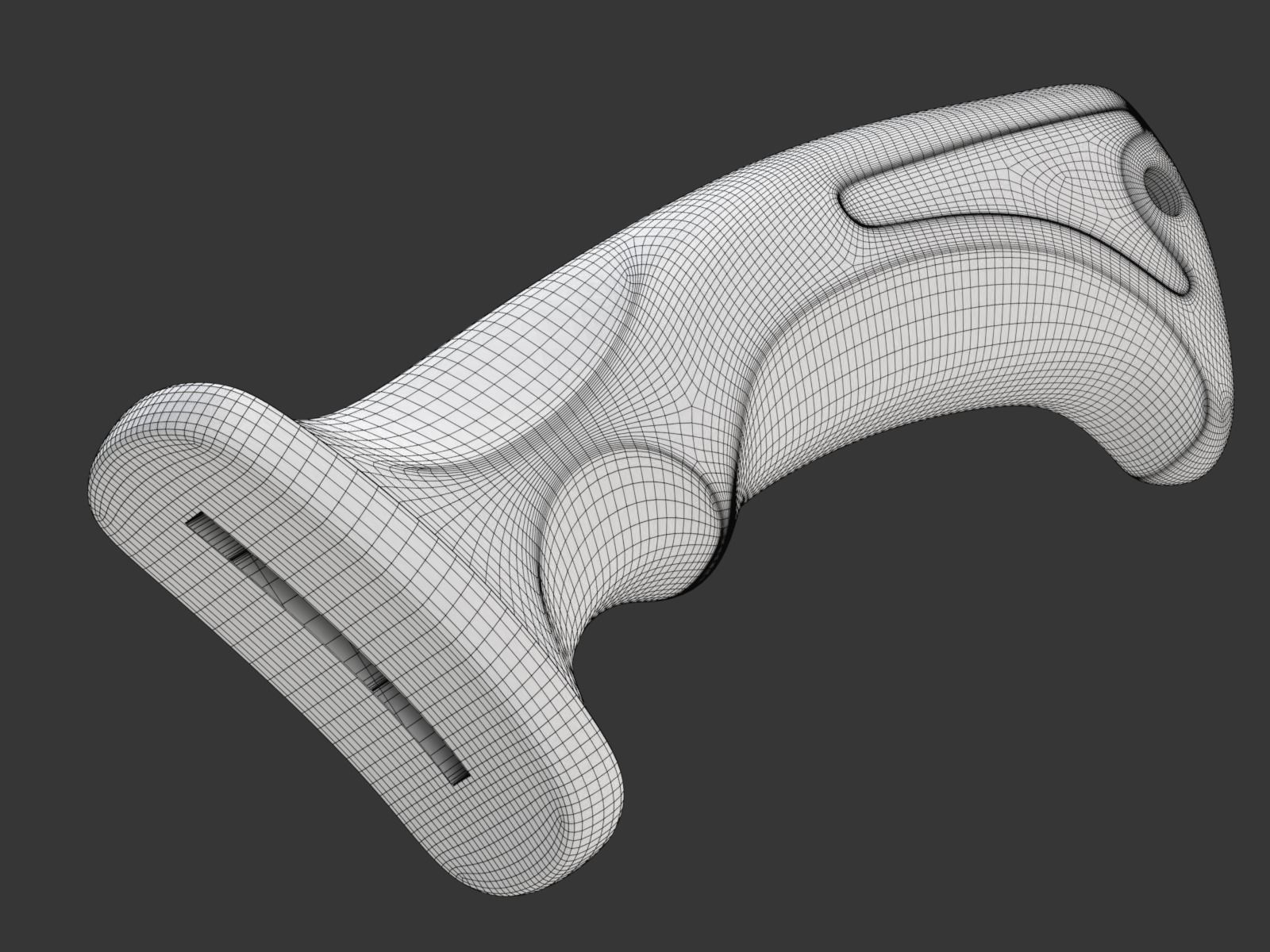 Ergonomic Knife Handle 3D model | CGTrader