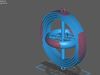 4 axis gyroscope 3D model | CGTrader