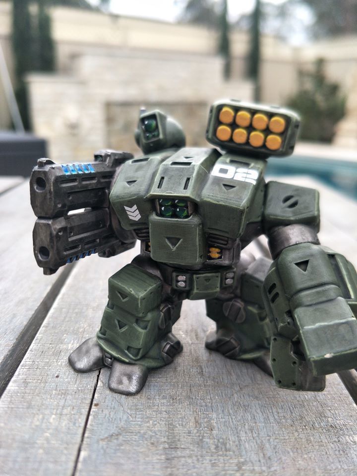 CHIBI-TECH SD - SARV-V DUO GUNPOD 3D model 3D printable | CGTrader