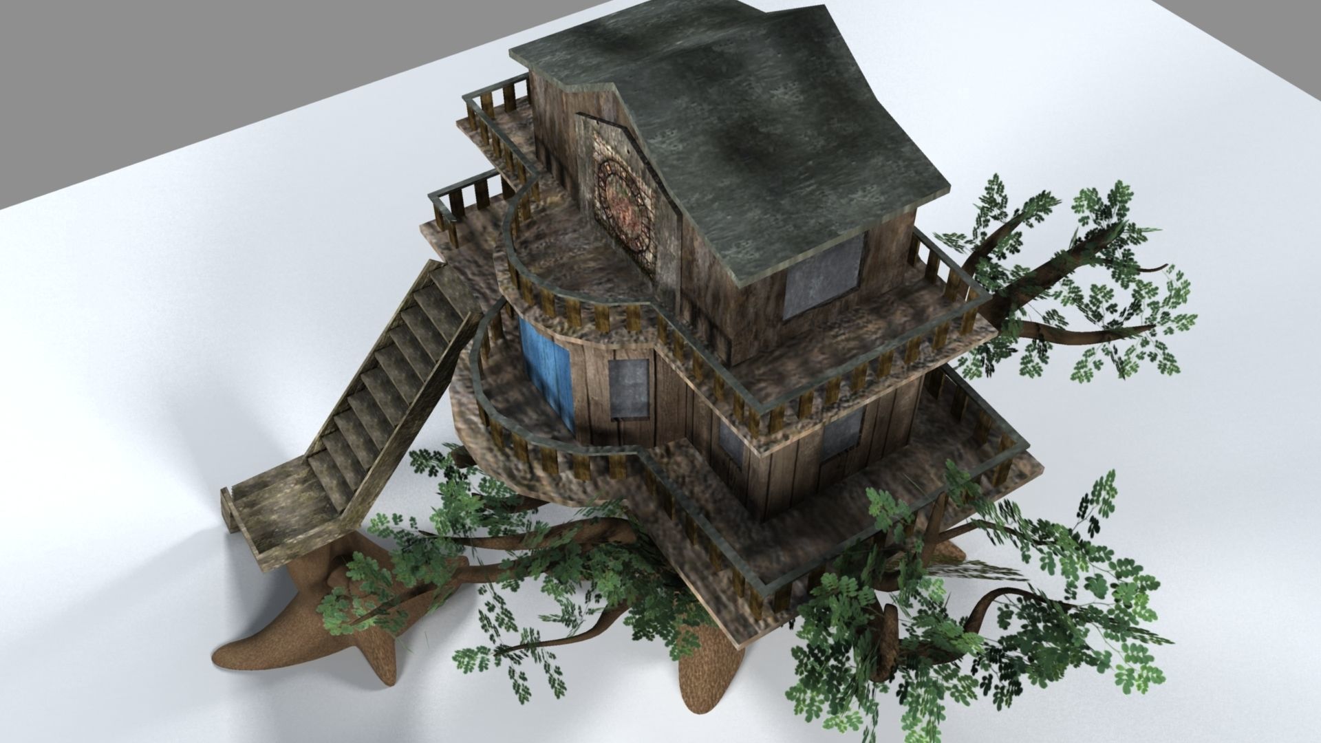 Tree House 3D model | CGTrader