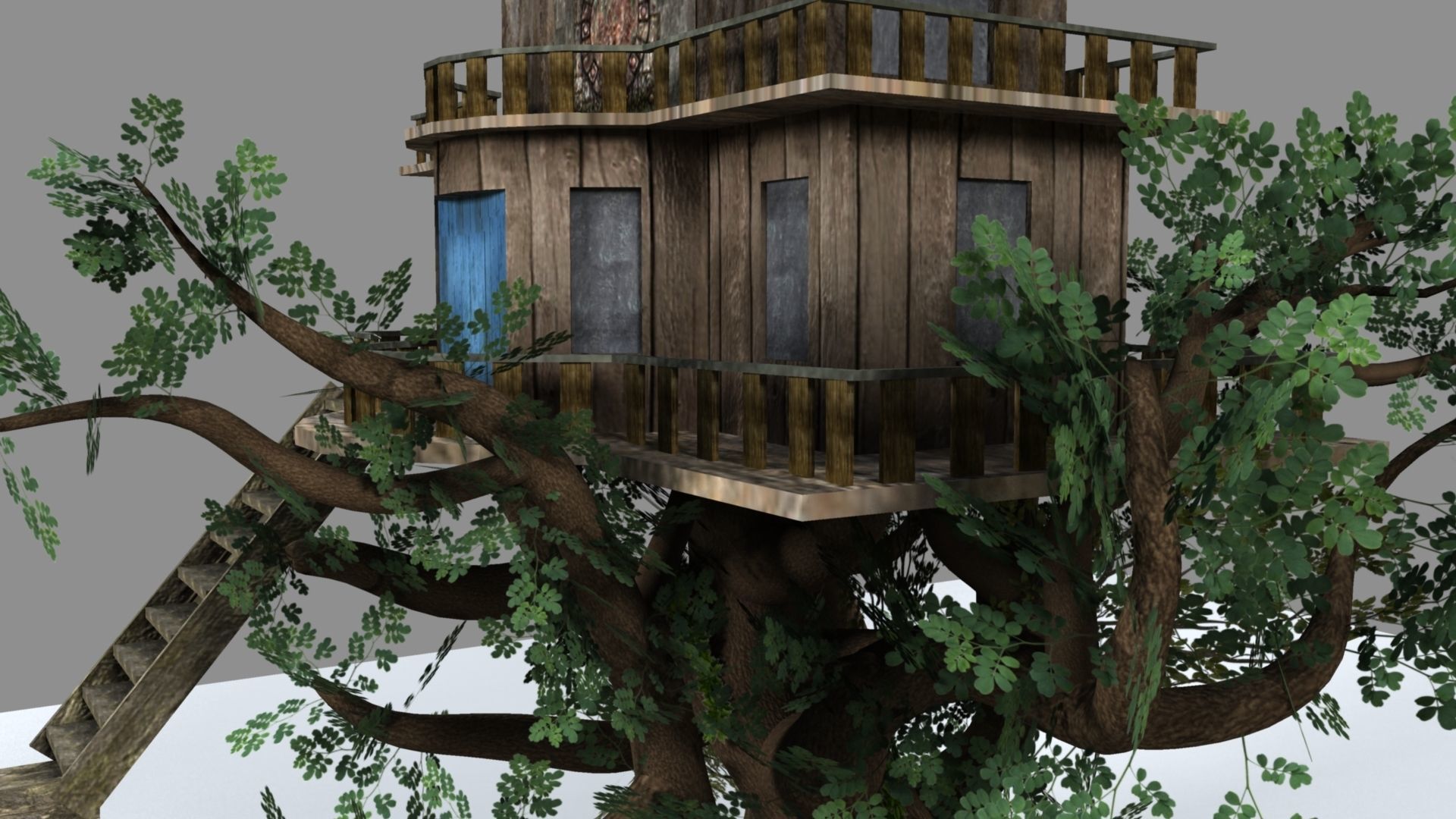 Tree House 3D model | CGTrader