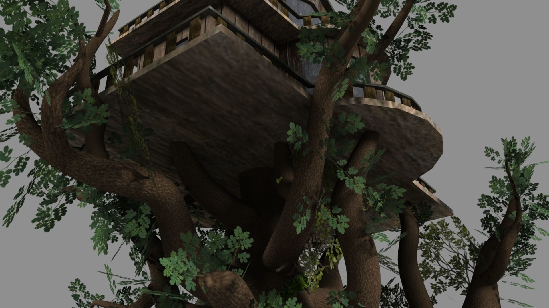 Tree House 3D model | CGTrader