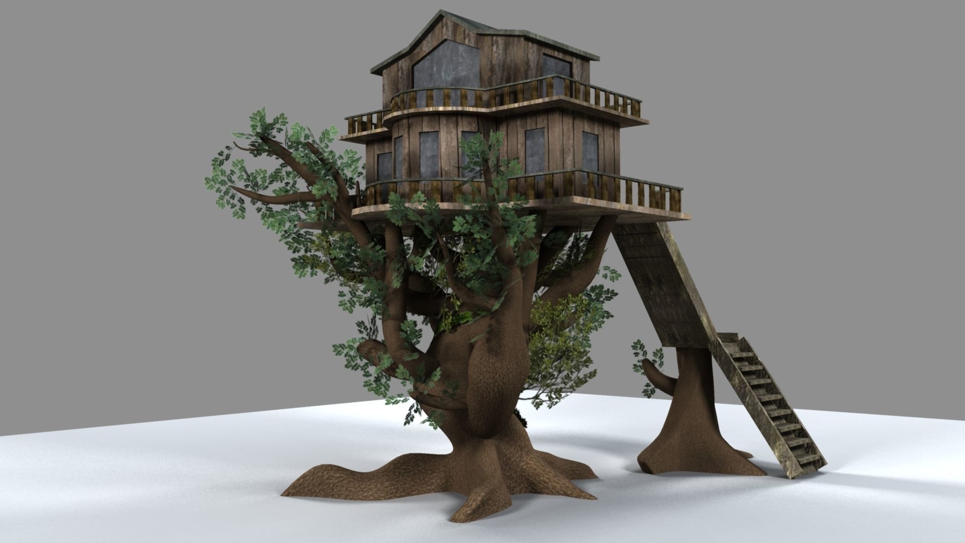 Tree House 3D model | CGTrader