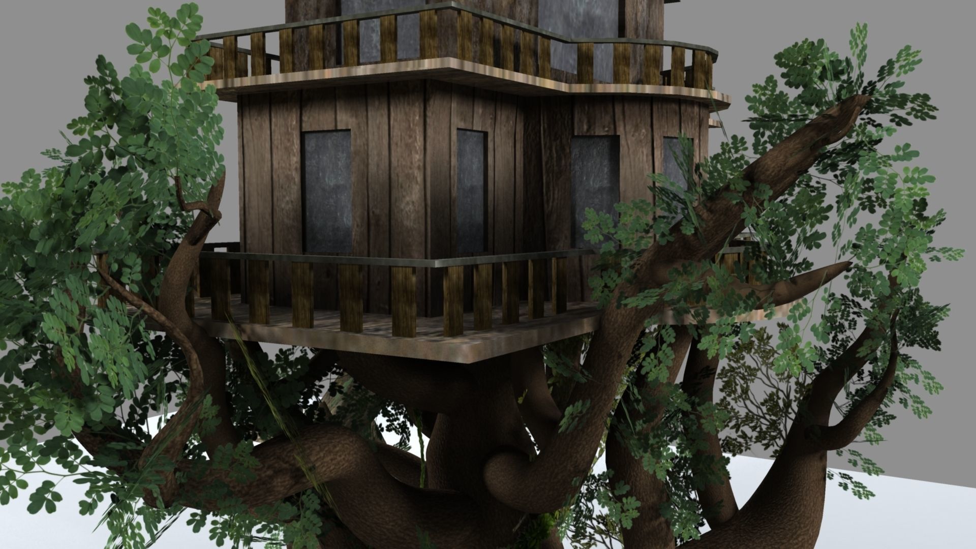 Tree House 3D model | CGTrader